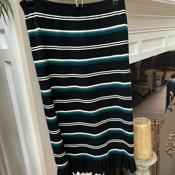 Max Studio | Skirts | Max Studio Black Stripe Skirt | Poshmark